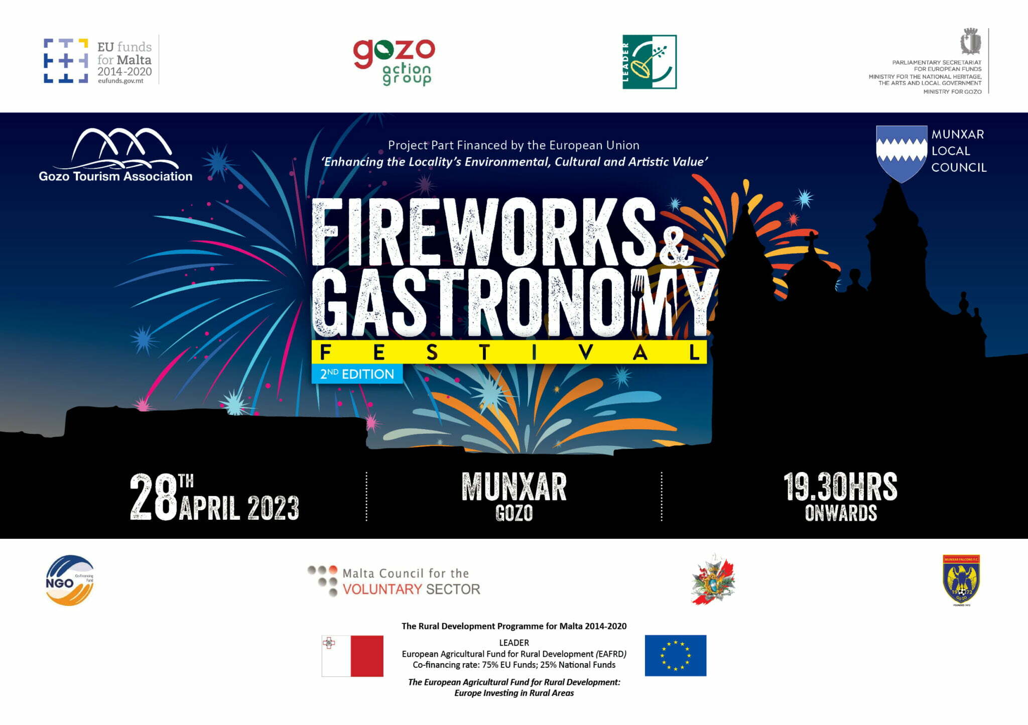Fireworks & Gastronomy Festival 2023 - Events in Gozo - islandofgozo.org