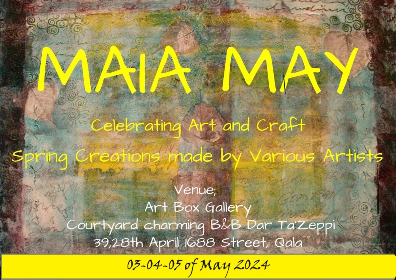 Maia May Exhibition - Events in Gozo - islandofgozo.org