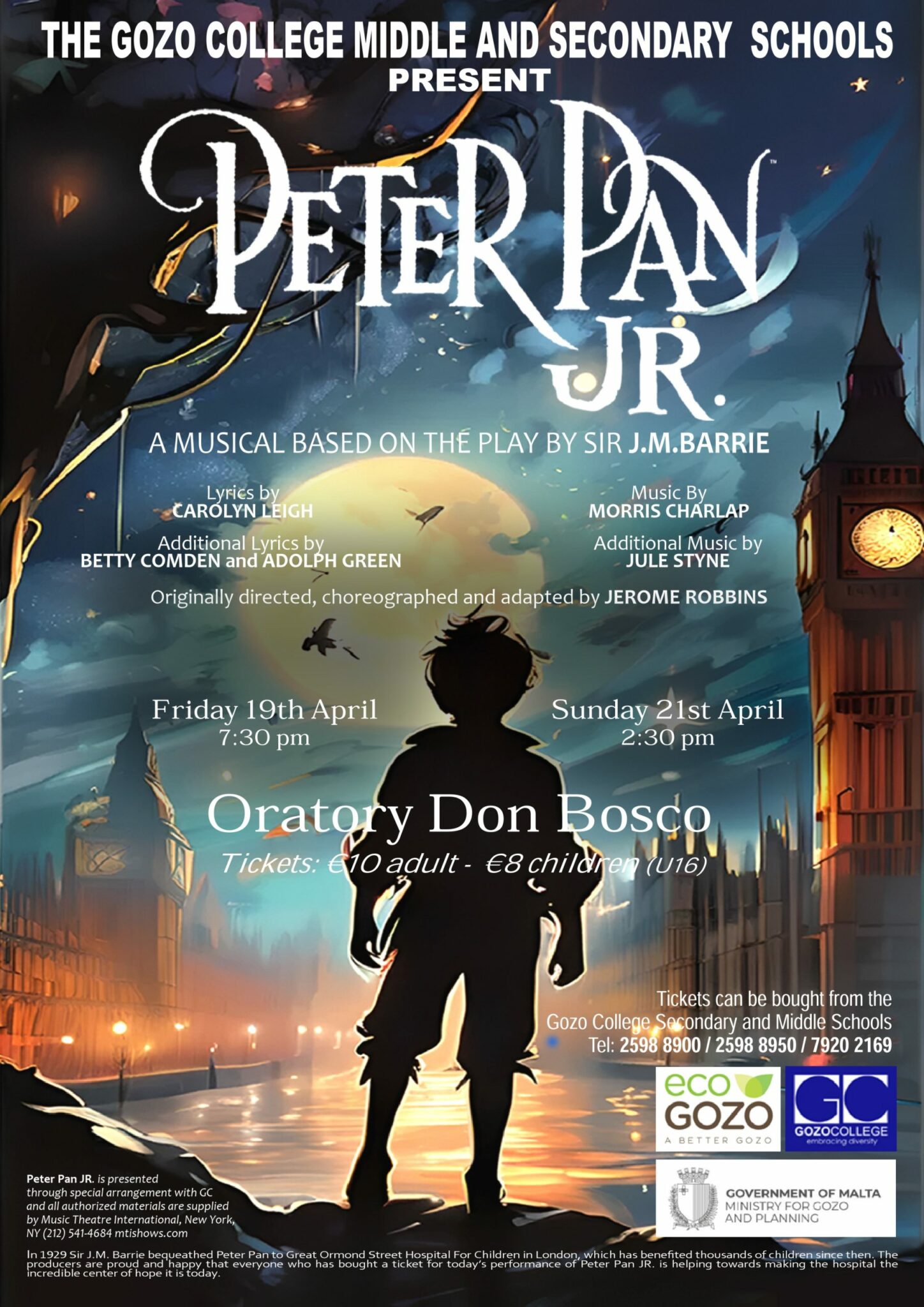Peter Pan Jr. - Events in Gozo - islandofgozo.org