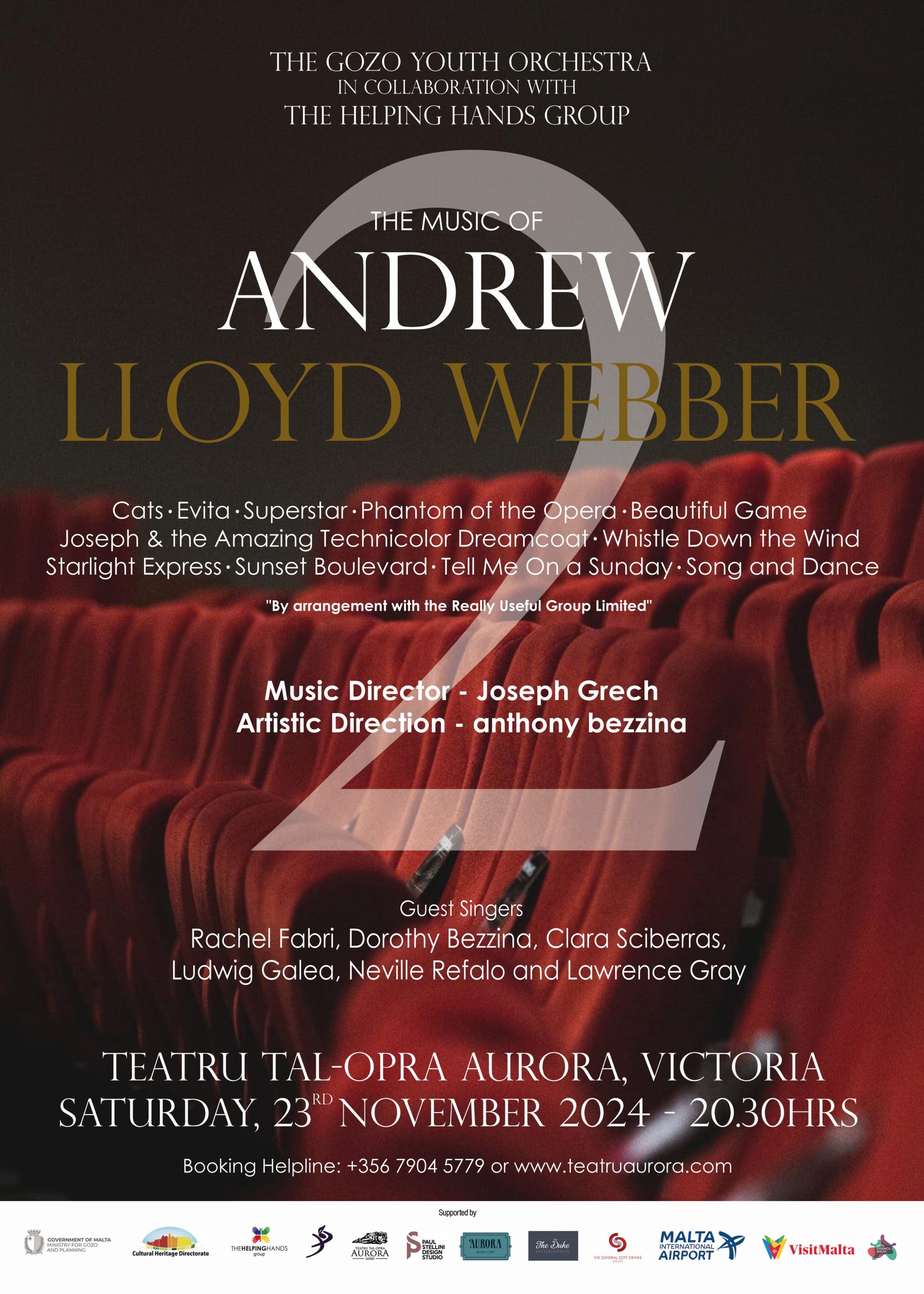 The Music of Andrew Lloyd Webber - Events in Gozo - islandofgozo.org