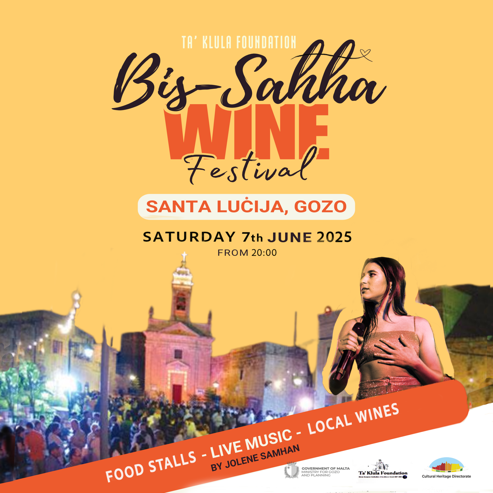 Bis-Saħħa Wine Festival - Events in Gozo - islandofgozo.org