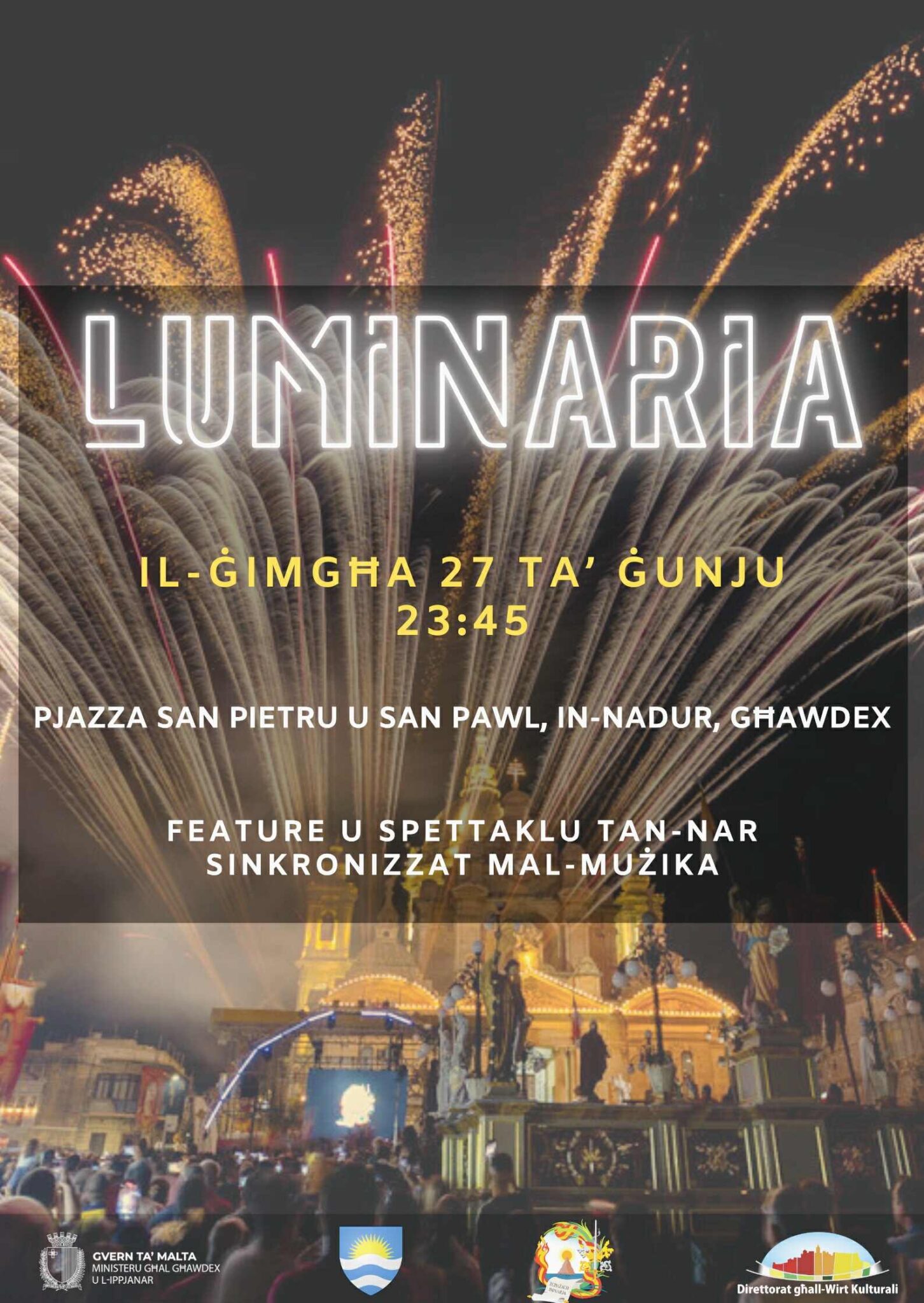 Luminaria - Events in Gozo - islandofgozo.org