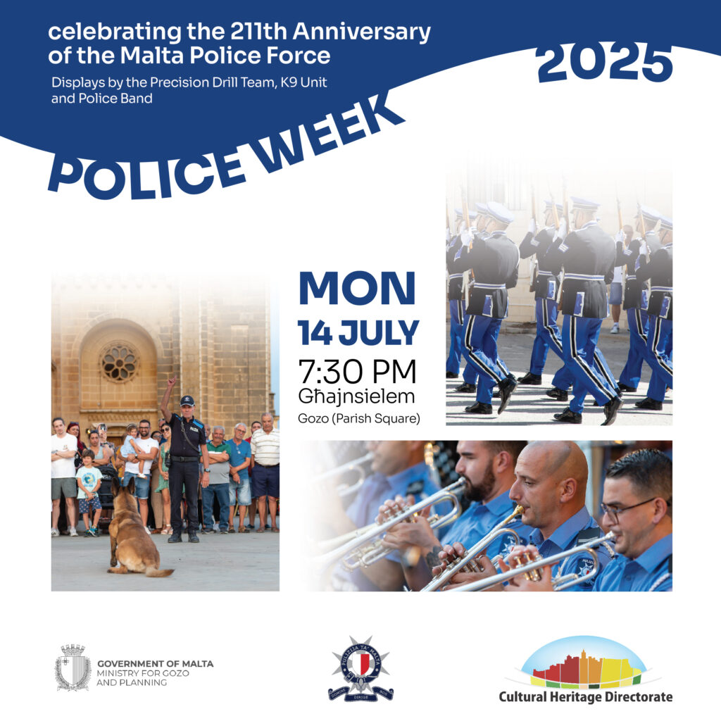 Police Week 2025 - Events in Gozo - islandofgozo.org