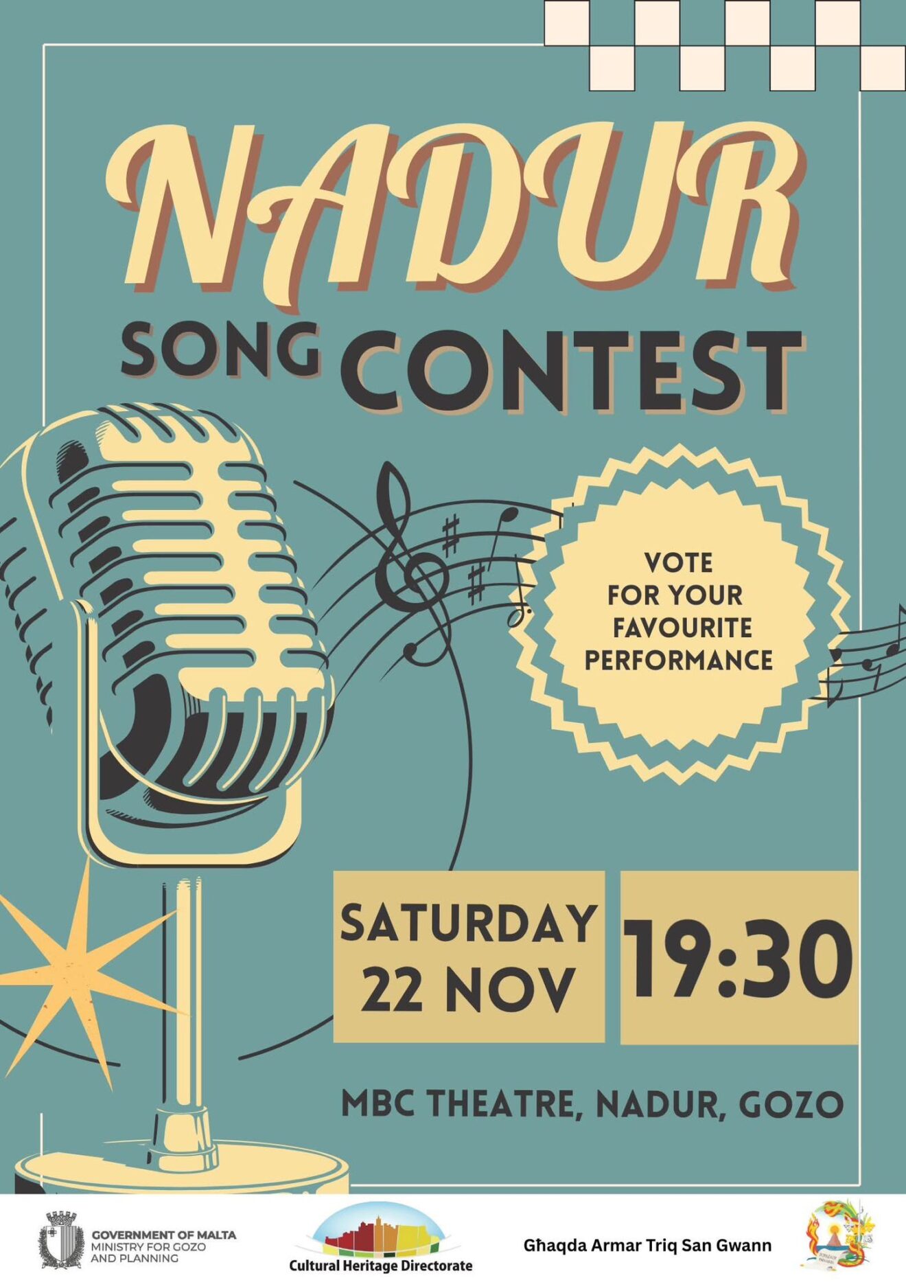 Nadur Song Contest - Events in Gozo - islandofgozo.org